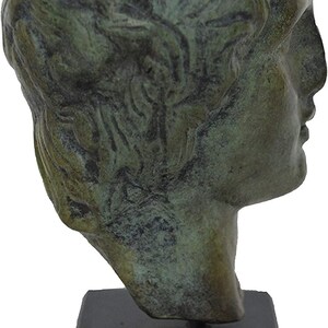 Alexander the Great Bronze Bust - Marble Base - King of the Ancient ...