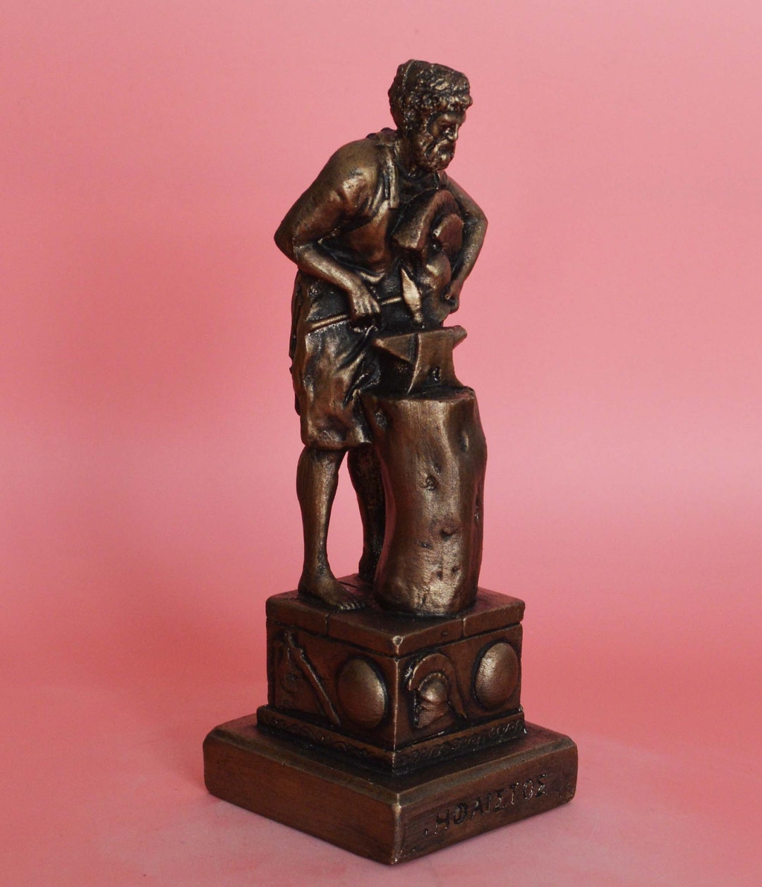 Statue of Hephaestus, Ancient Greek God of Fire, Blacksmiths ...