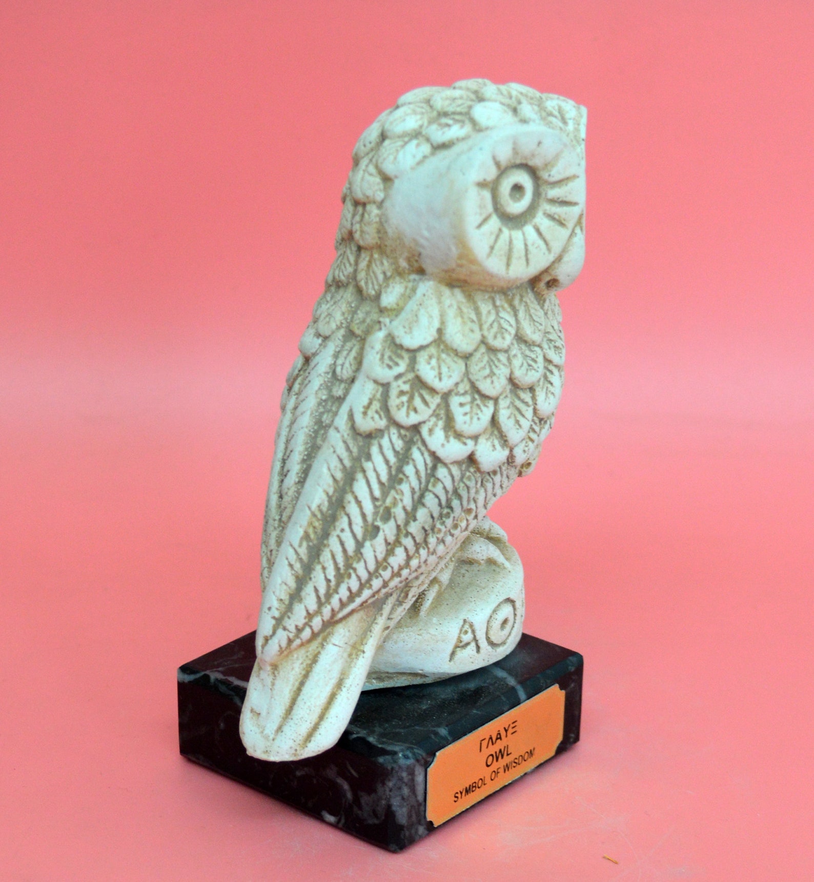 Owl of Athens-small Figure-symbol of Wisdom Knowledge - Etsy