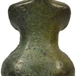 Paleolithic-neolithic Bronze Fertility Figure Venus Figure Stone Age ...