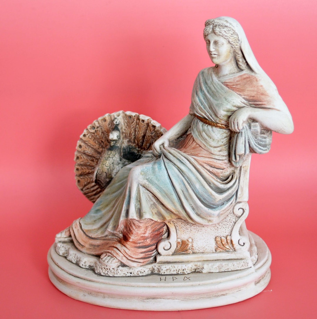 Hera Statue-the Olympian Queen of the Gods-goddess of Marriage, Women, Sky, Stars of Heaven ...