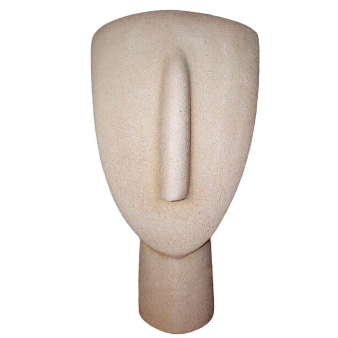 Cycladic Head Cycladic Minimal Art Sculpture Prehistoric Art Museum ...