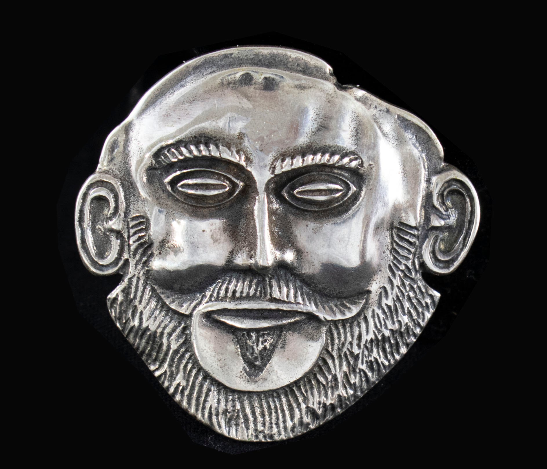 Mycenaean Mask of Agamemnonhandcrafted Silver Versatile - Etsy