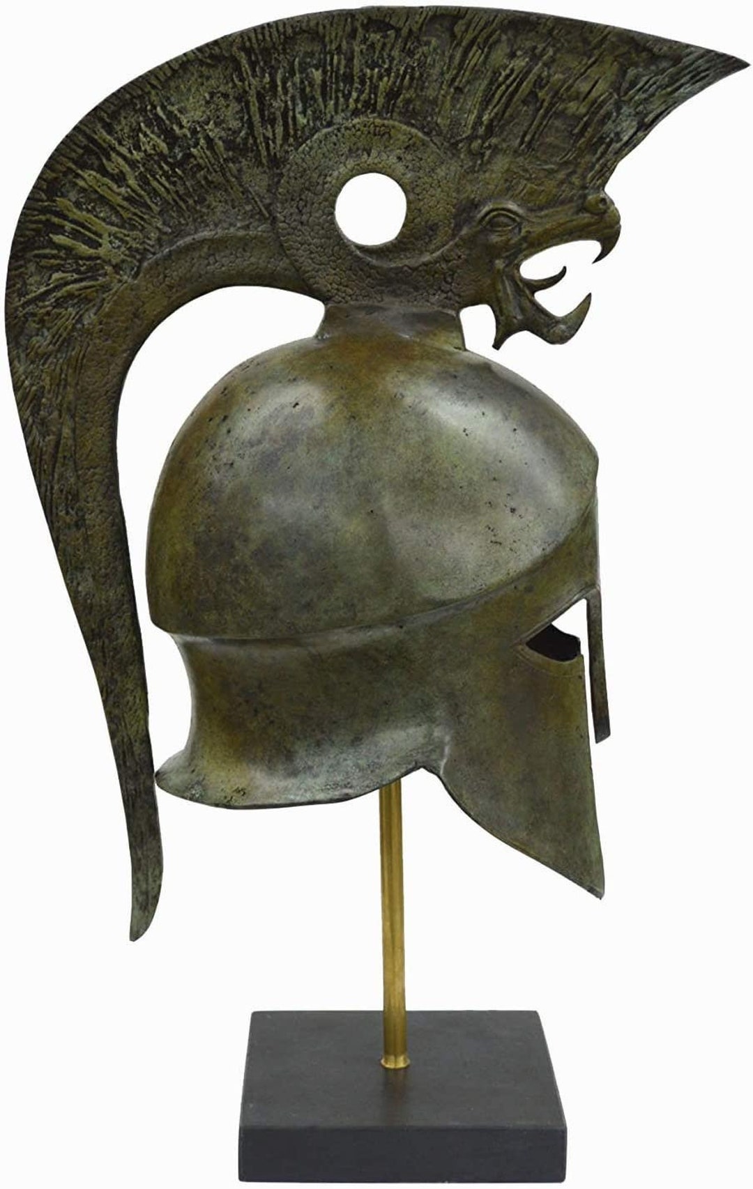 Bronze Corinthian Crested Helmet Decorated With Griffin Handcrafted ...