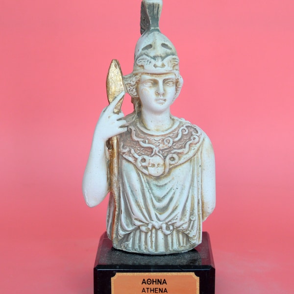 Athena Pallas Bust - Etsy
