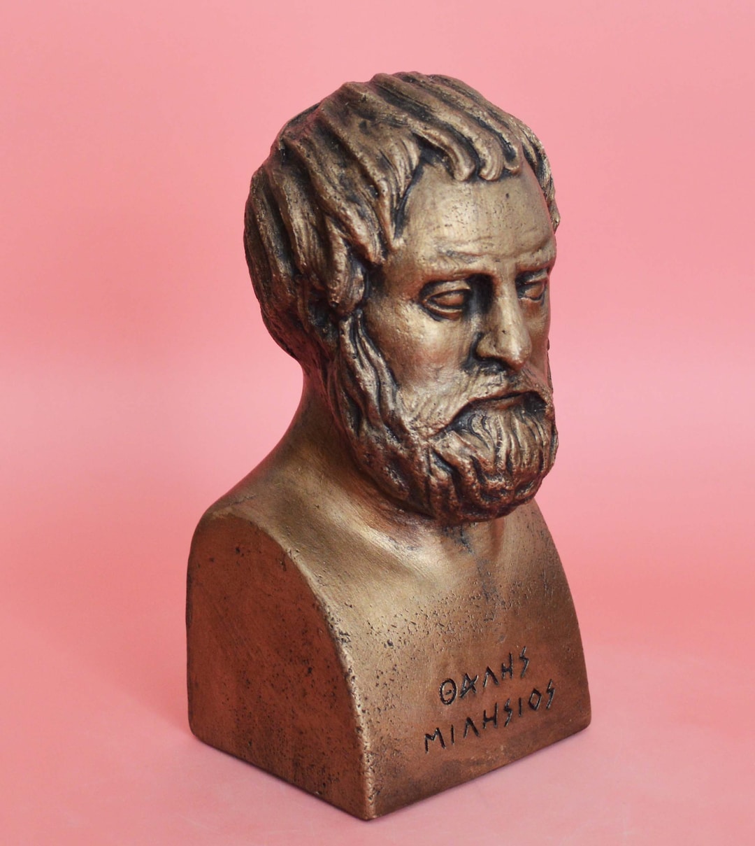 Thales of Miletus Bust-ancient Greek Astronomer and Mathematician ...