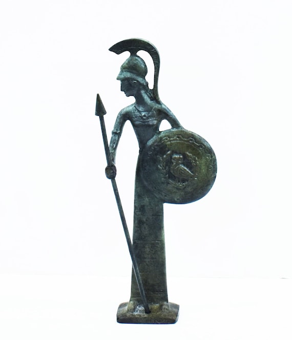 Lanza Y Escudo De Atenas