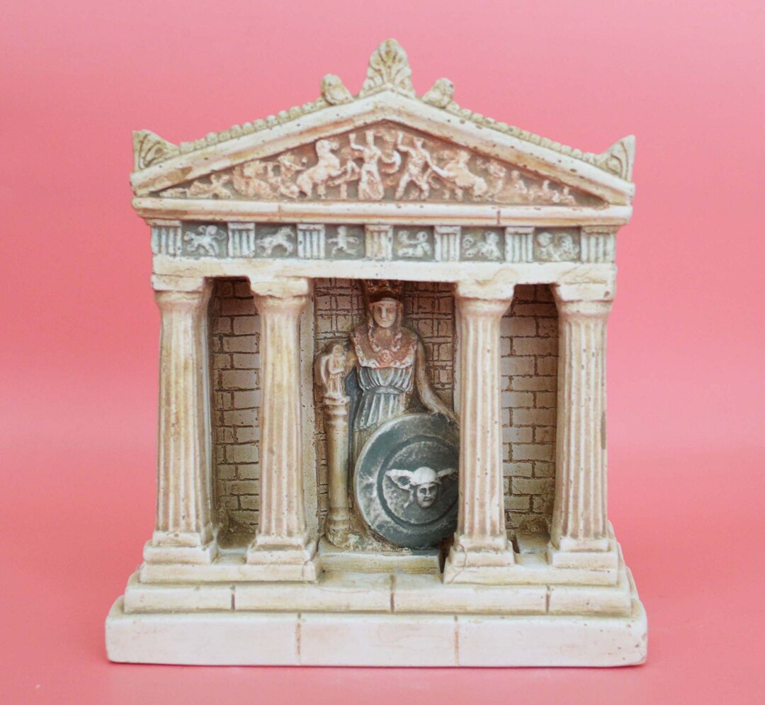 Temple of Goddess Athena-parthenon Temple Relief-architecture's ...