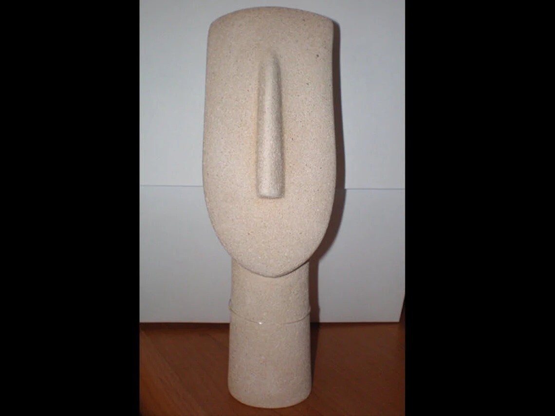 Cycladic Head Ancient Greece Cycladic Art Minimal and Modern - Etsy