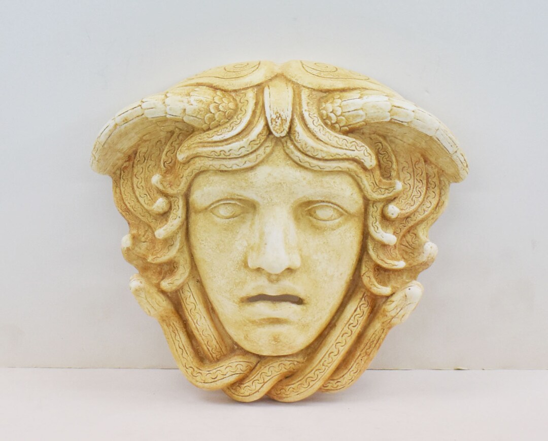 Small Decorative Mask of Medusa-gorgon Medousa-ancient Greek Theatre - Etsy
