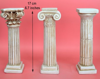 Greek Column Set Corinthian Ionic Doric Order Architecture Alabaster - Etsy
