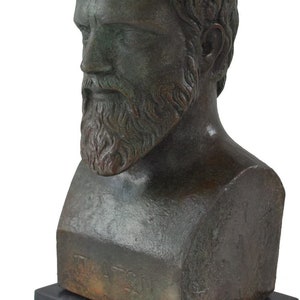 Plato Bust-ancient Greek Philosopher-student of Socrates-teacher of ...