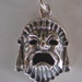 Ancient Greek Theater Silver Drama Mask Silver Pendant - Etsy