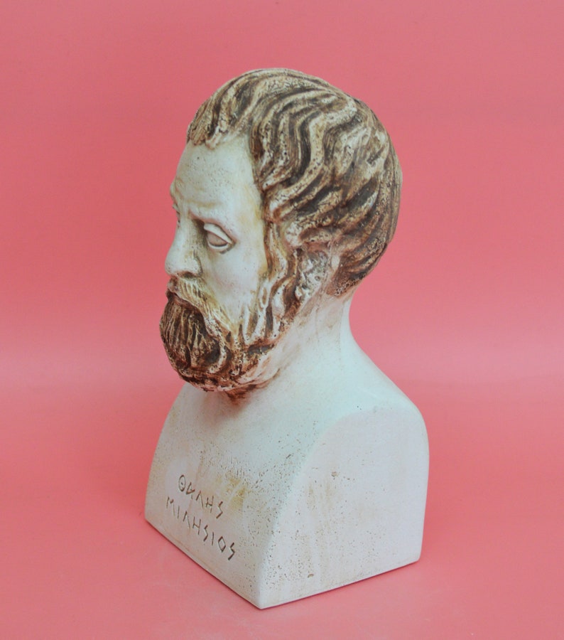 Thales of Miletus Bust-ancient Greek Philosopher and Father of - Etsy