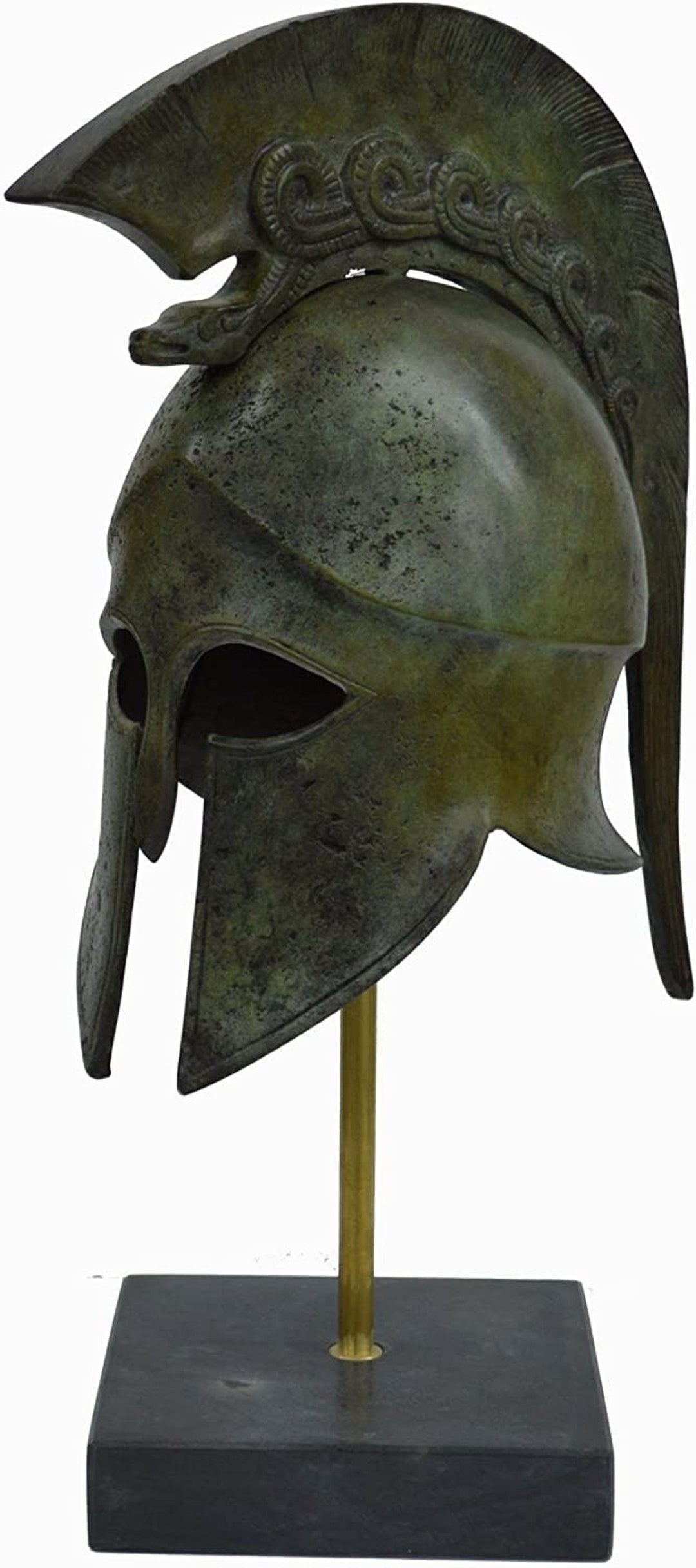 Ancient Greek Bronze Military Helmet Copy for Artistic Home Decor and ...