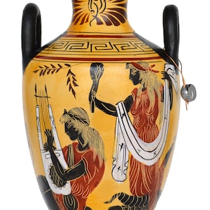 Aphrodite Goddess of Beauty Love Passion and Apollo God of Oracles ...