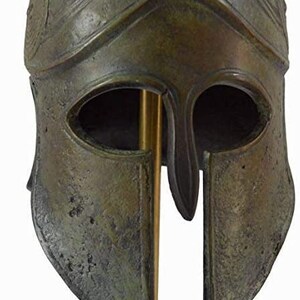 Bronze Corinthian Crested Helmet-decorated With Sphinx-collectible ...