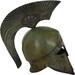 Bronze Mini Spartan Crested Helmet Decorated With Ibex Carvings-ancient ...