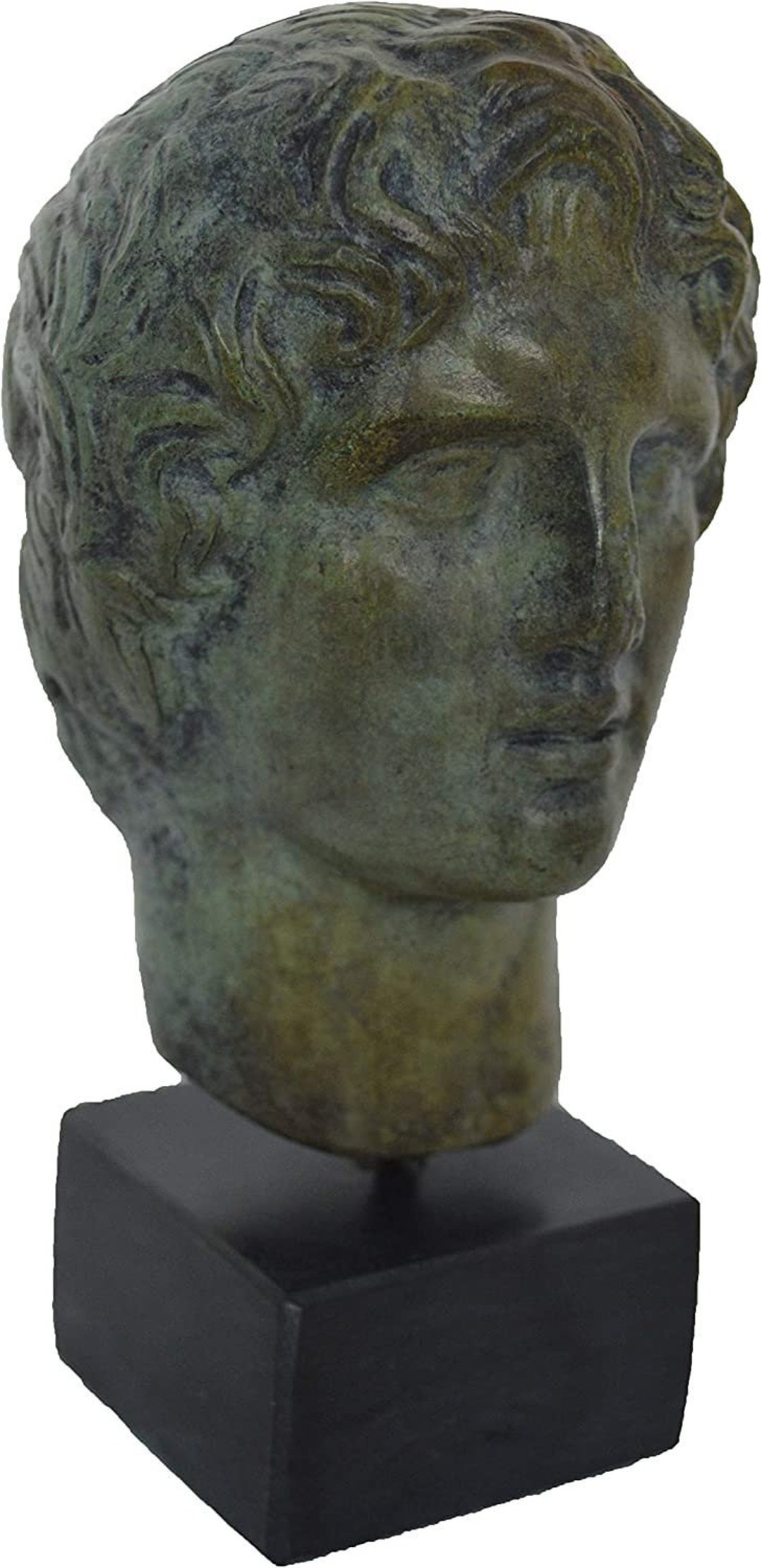 Alexander the Great Bronze Bust - Marble Base - King of the Ancient ...