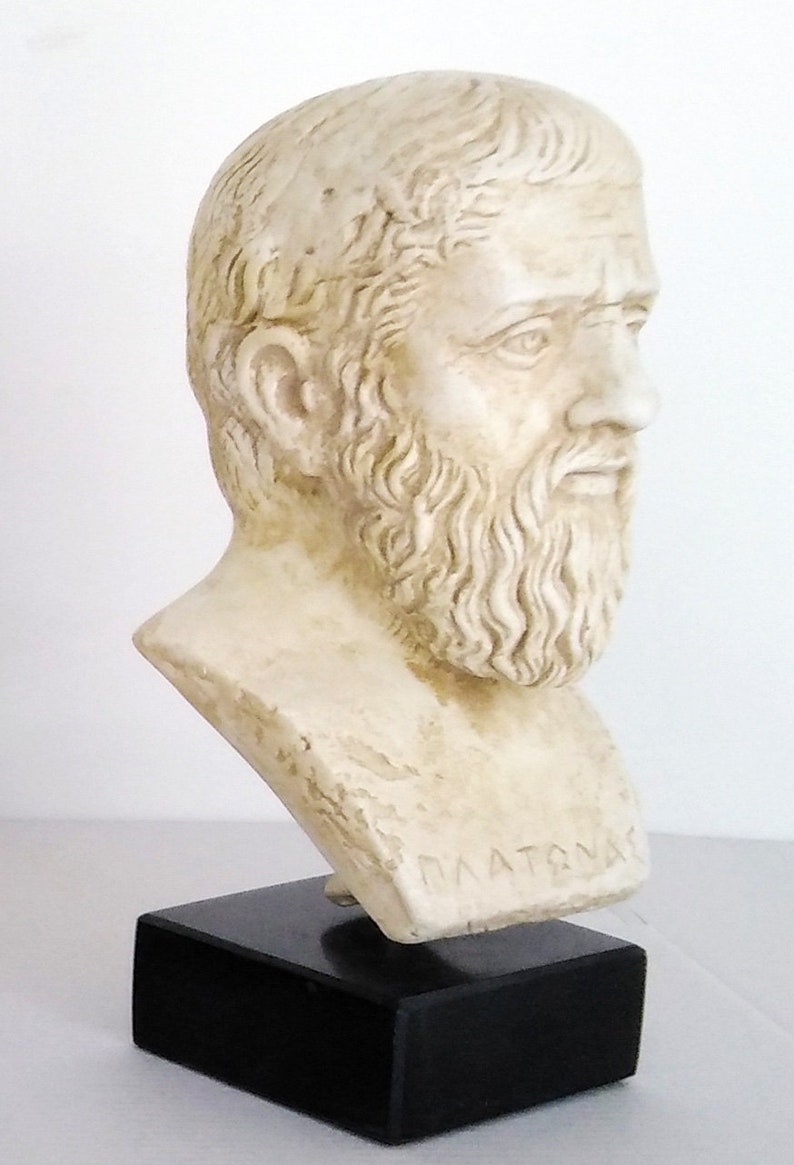 Plato the Philosopher Bust Western Philosophy Founder - Etsy