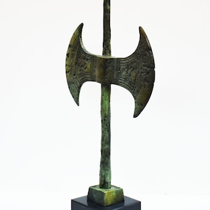 Bronze Double Headed Axe-labrys-pelekys-minoan Period-crete-ancient ...