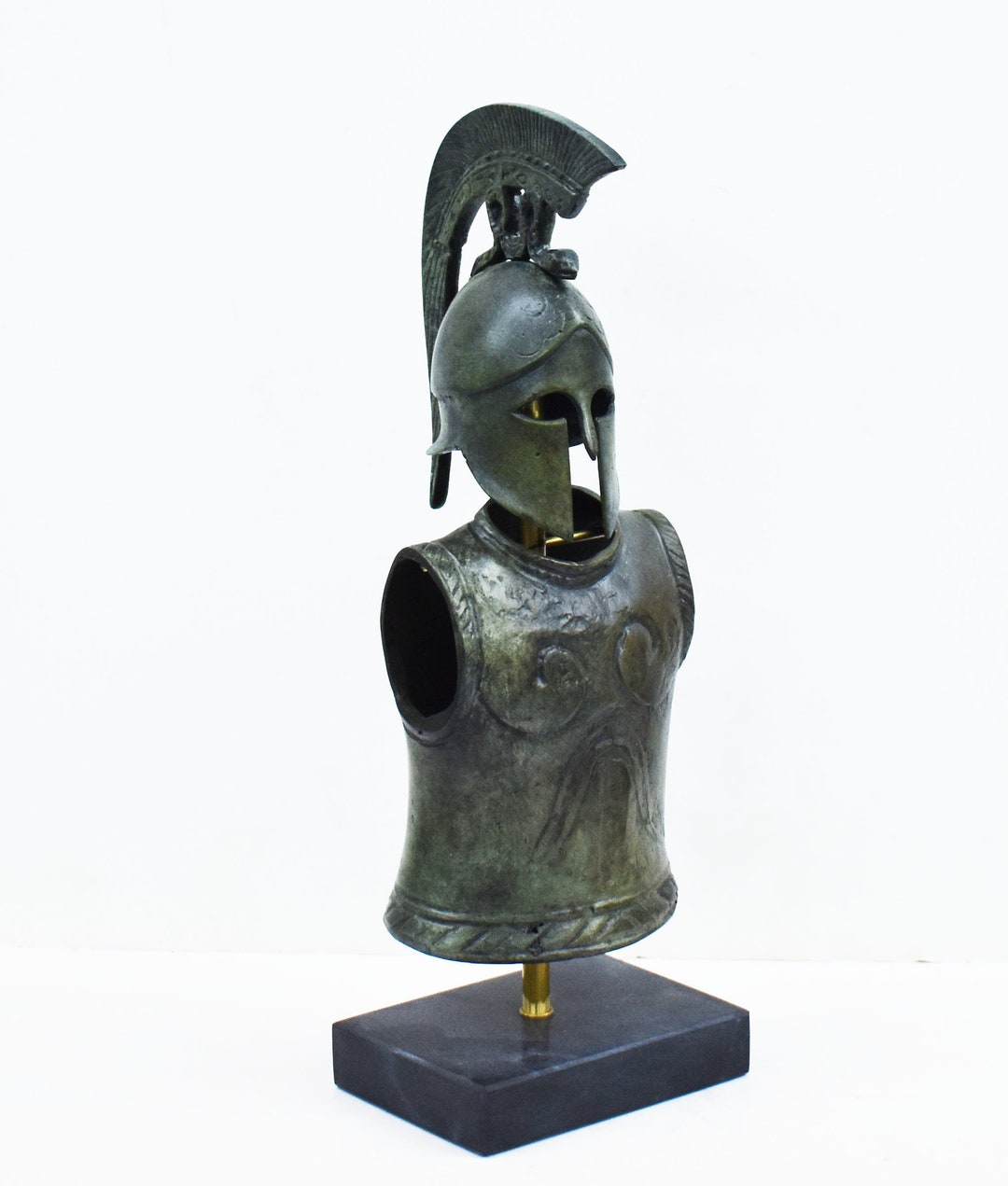 Set of Ancient Greek Crested Helmet and Armor-spartan Corinthian ...