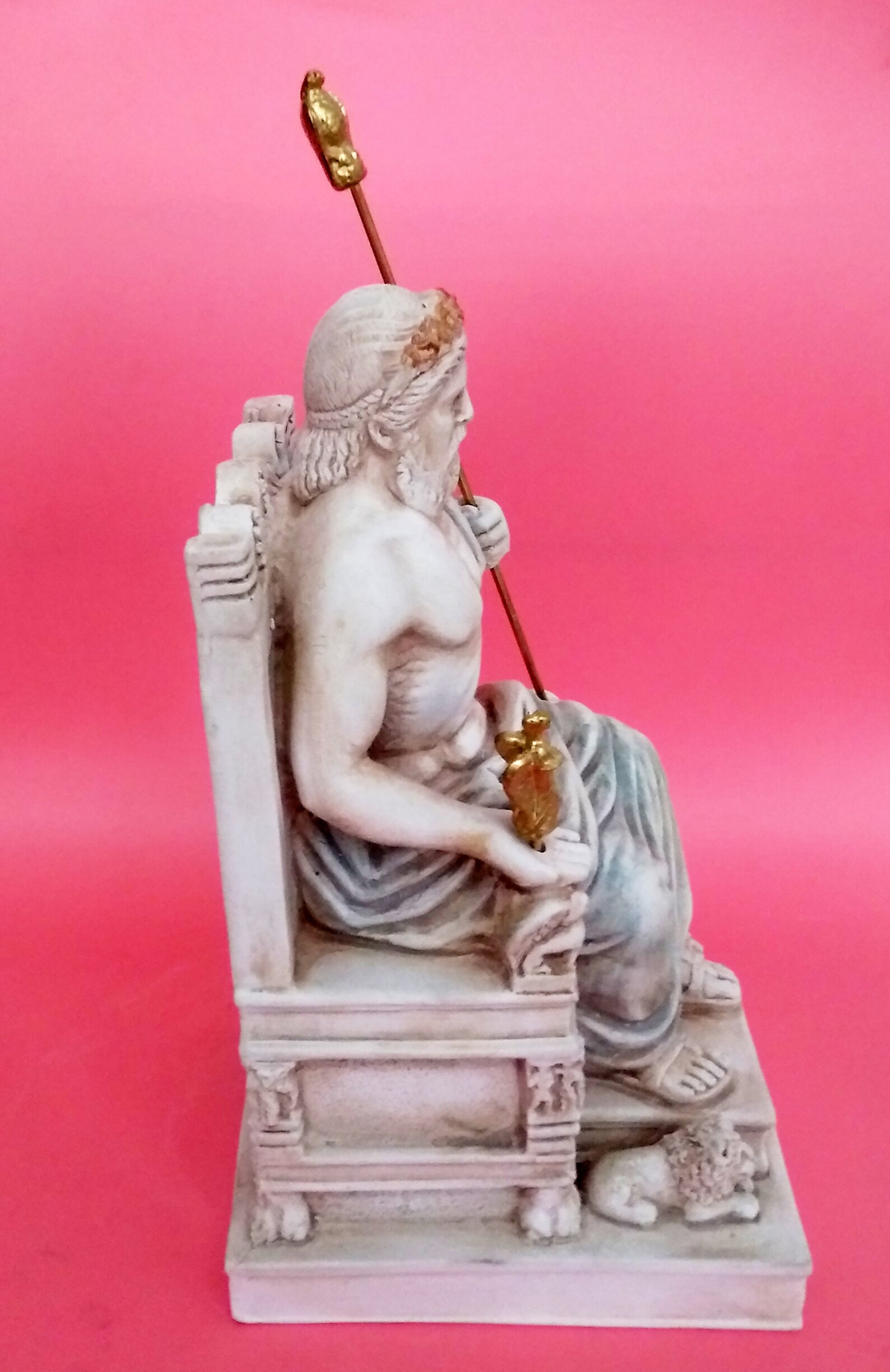 Statue of Zeus - King of the Gods in Greek Mythology, God of Thunder ...