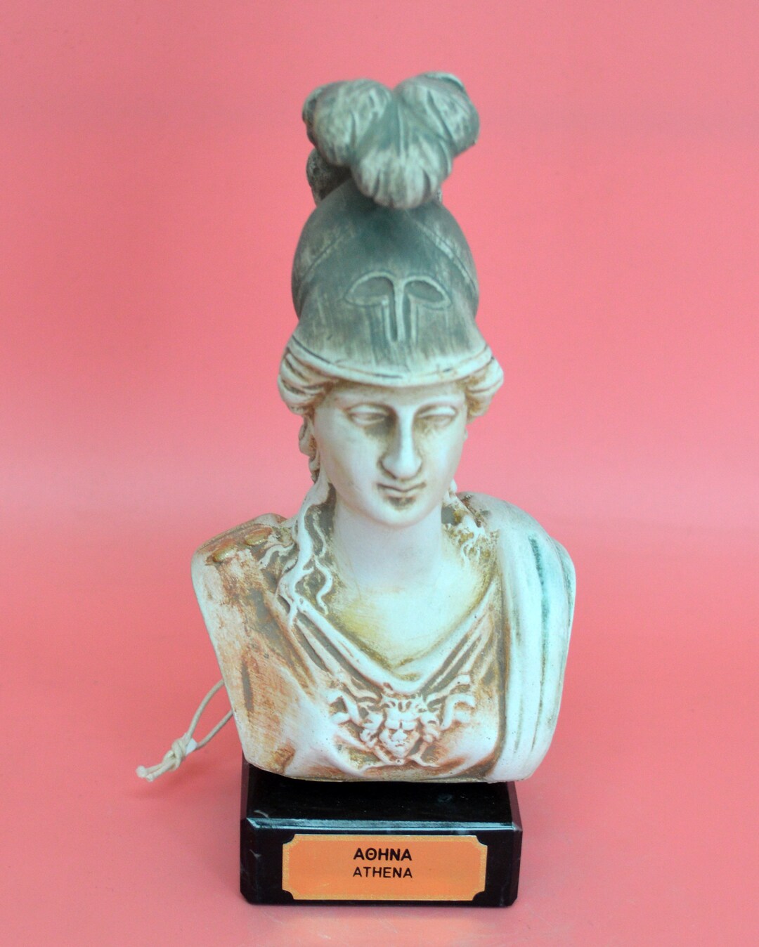 Small Bust of Goddess Athena-patron and Protectress of Athens-goddess ...