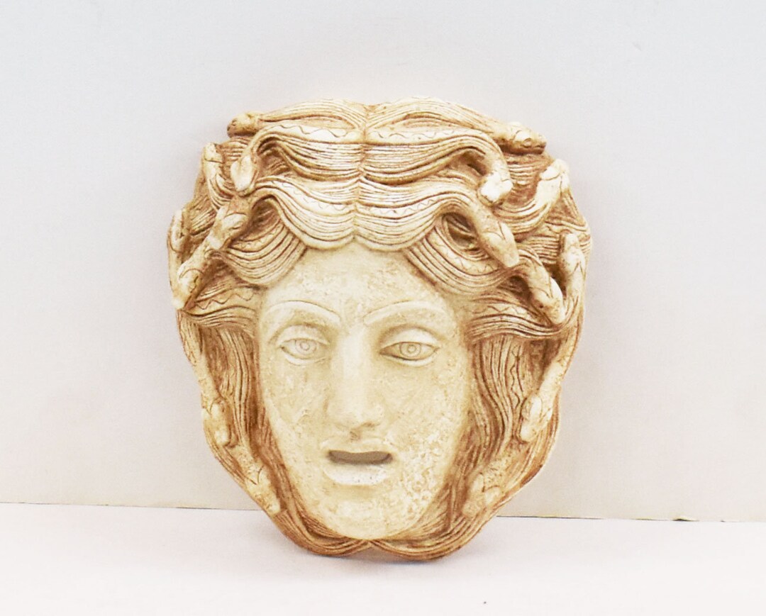 Small Decorative Mask of Erinyes-erinys-female Furies Deities-ancient ...