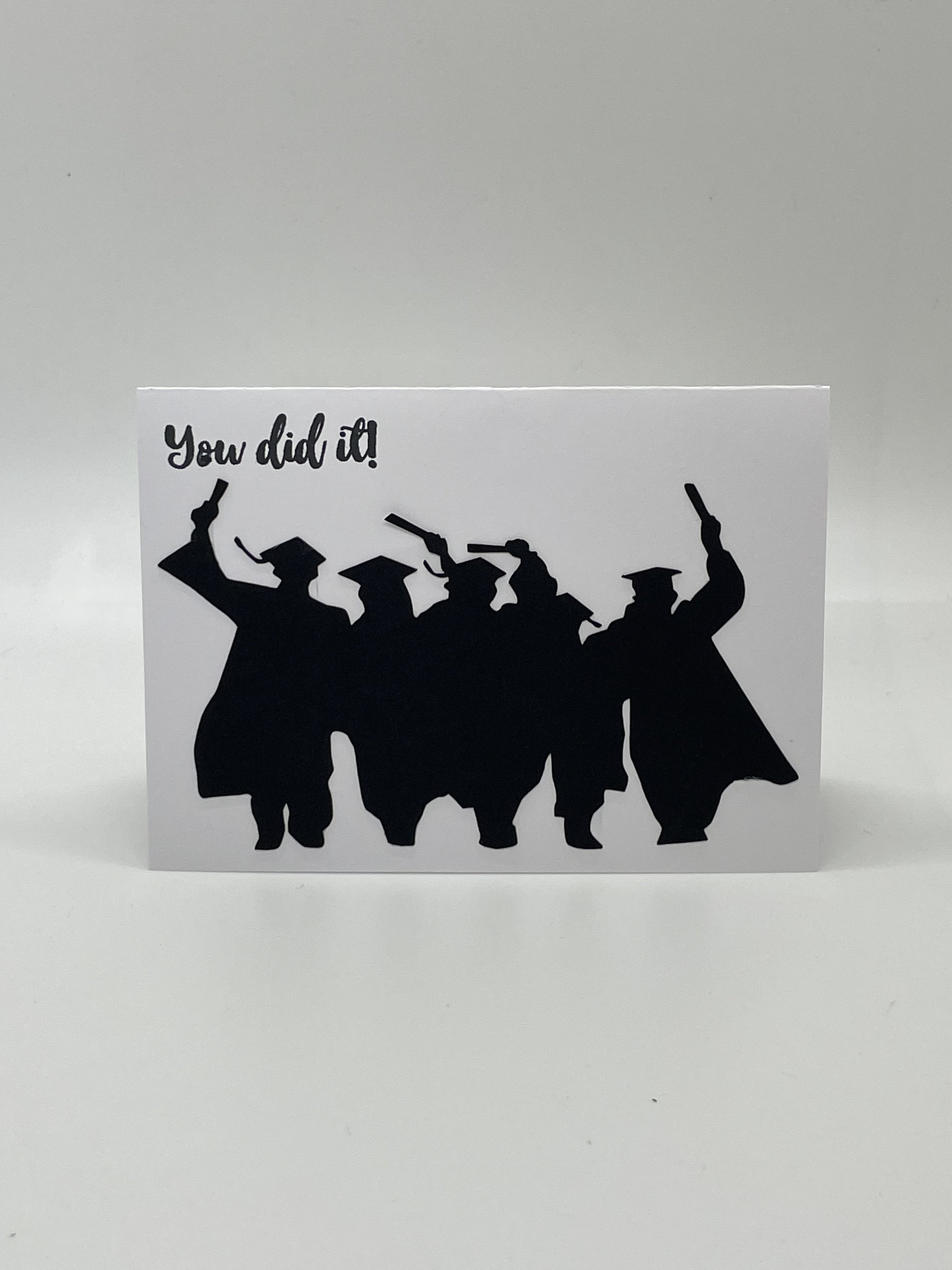 Handmade You Did It! Graduation Greeting Card - Etsy