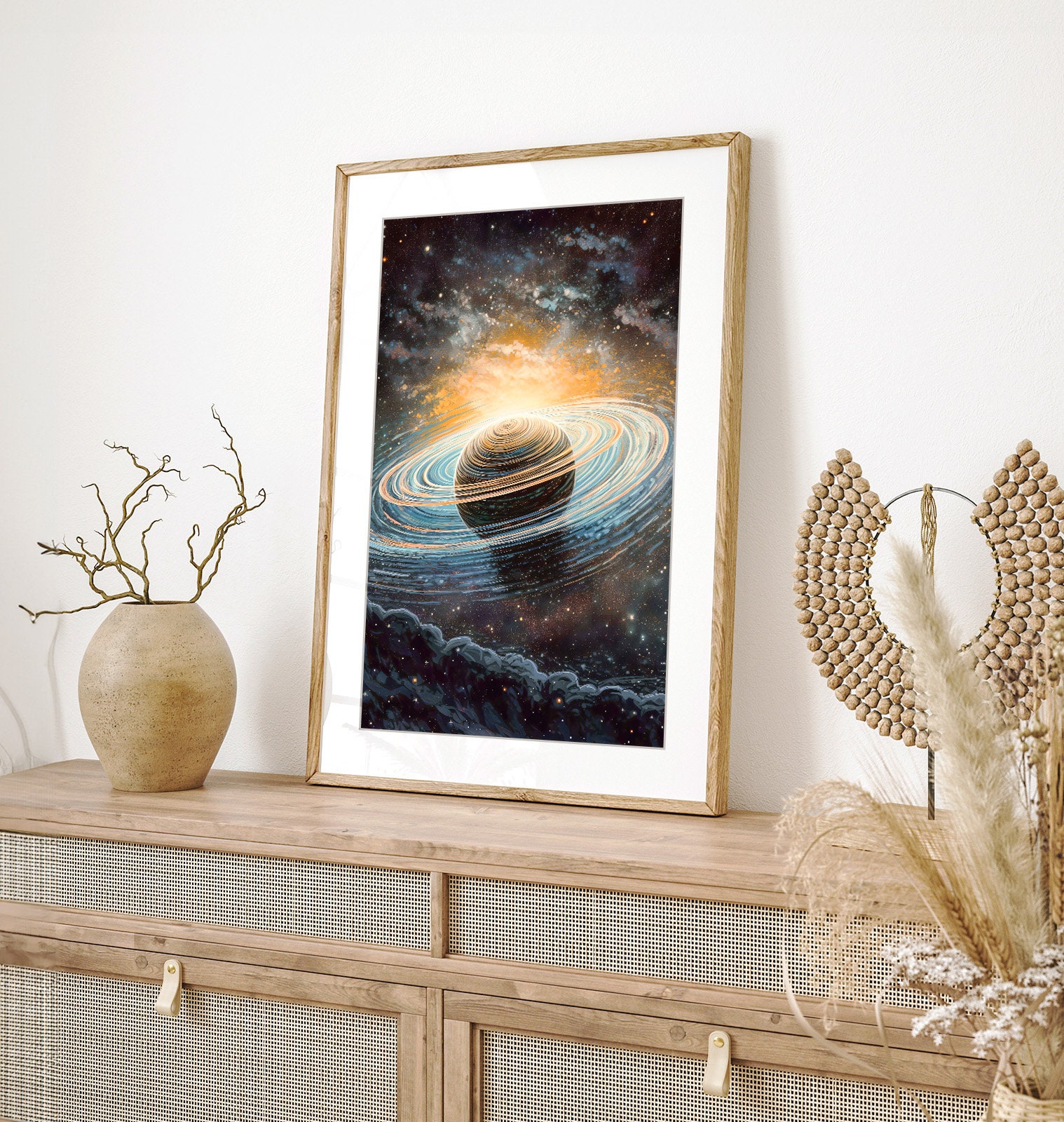 Space Exploration Prints set of 3 Mars Rover Space Shuttle Saturn Space ...