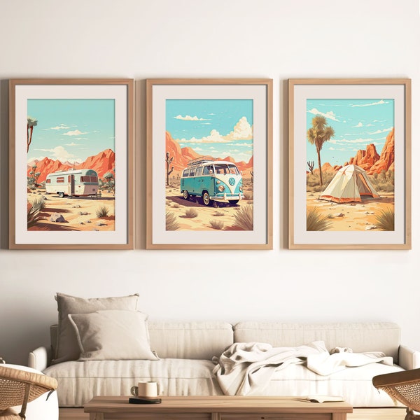 Camping Wall Art - Etsy