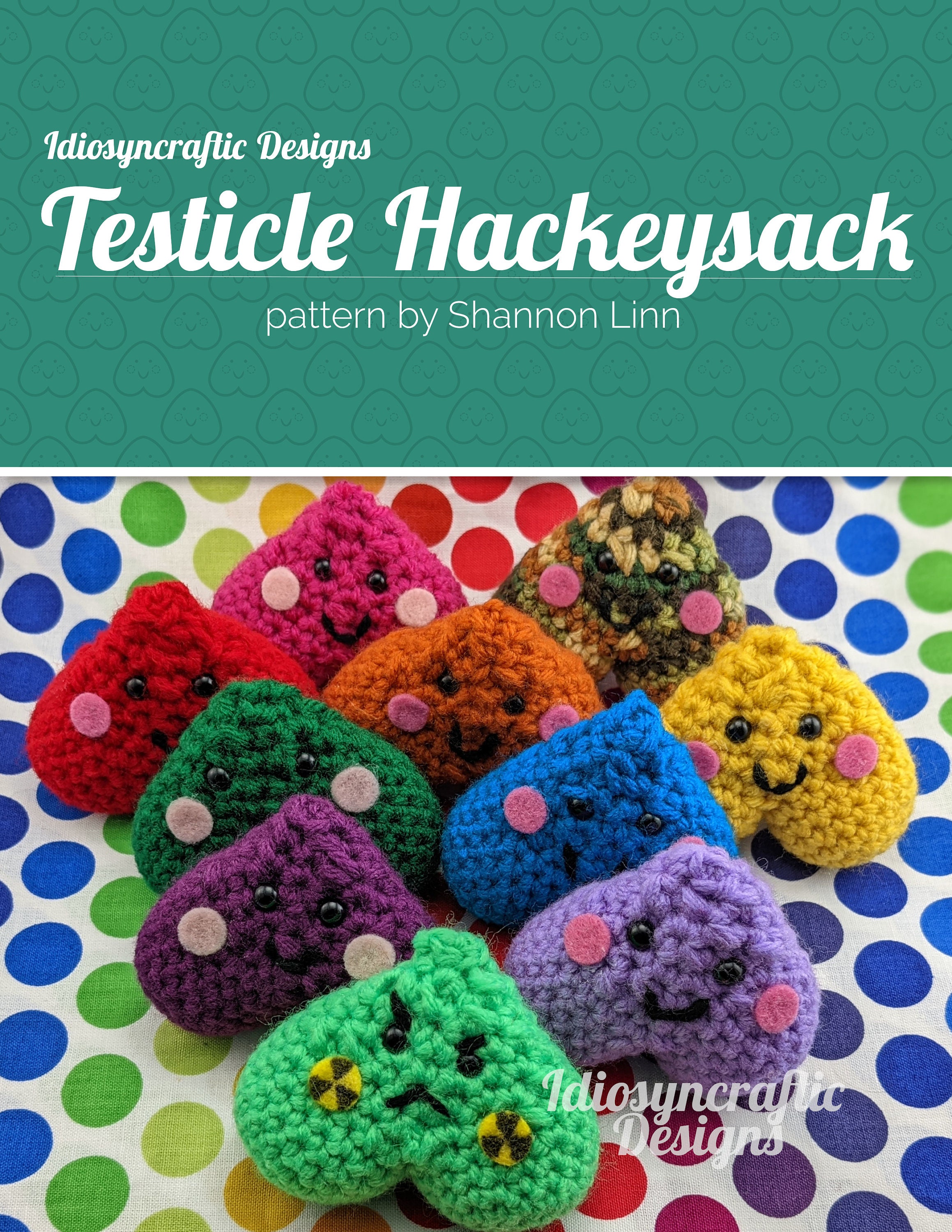Testicle Hackeysack Pattern - Etsy