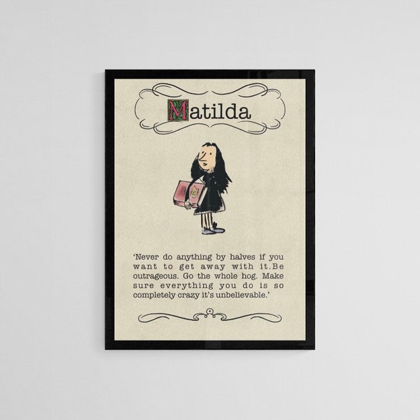 Matilda Art - Etsy