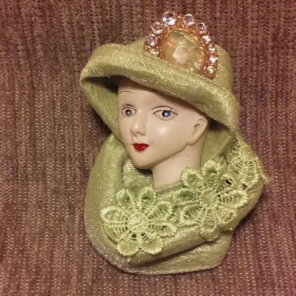 Face Brooch - Etsy