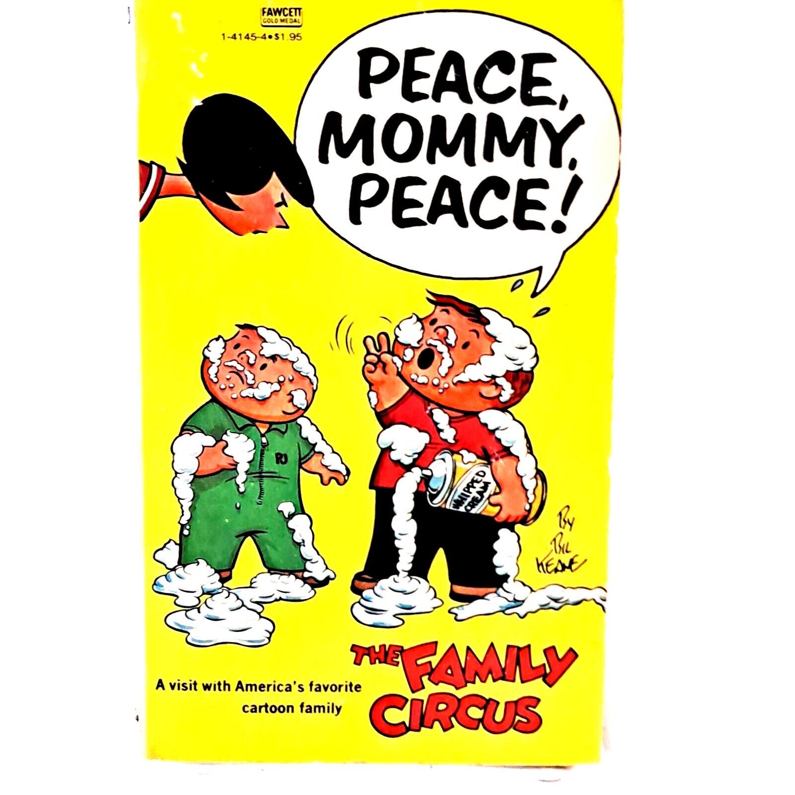 Peace Mommy Peace! Family Circus Comic Book, 1967 Fawcett Gold Medal - Etsy