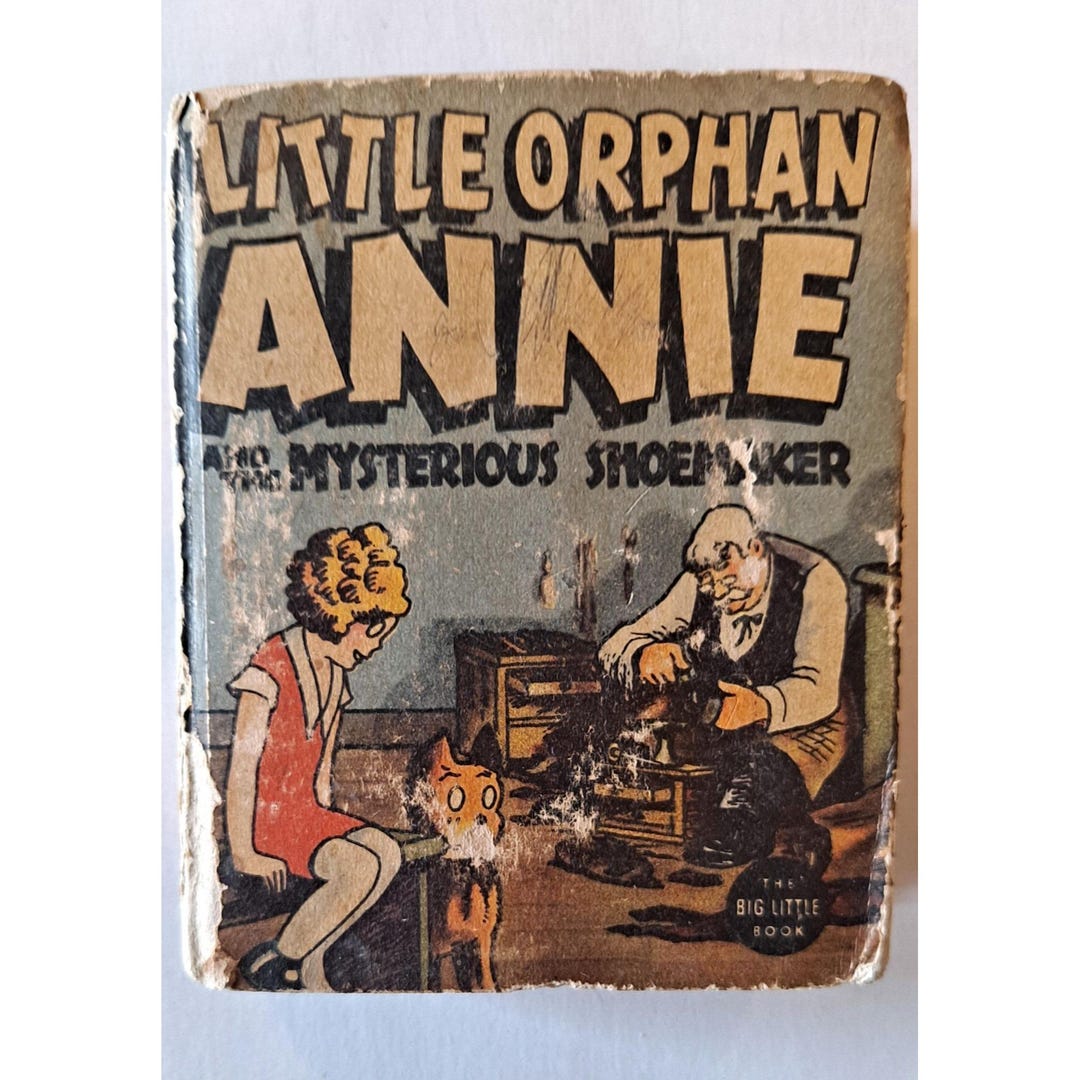 Little Orphan Annie and the Mysterious Shoemaker, by Harold Gray 1938 ...