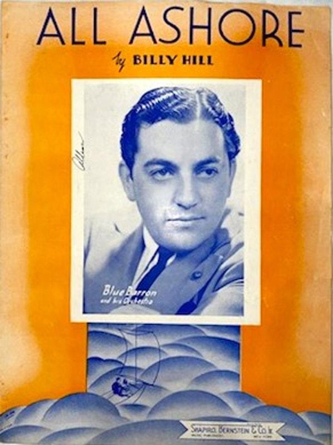 All Ashore, by Billy Hill (original Sheet Music) 1937 - Etsy