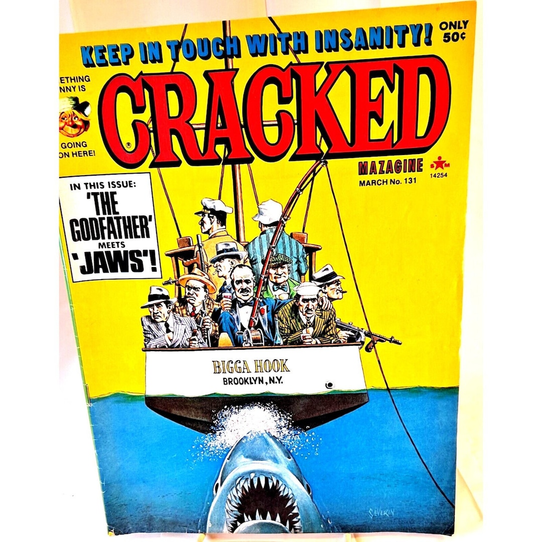 Cracked Magazine 131 March 1976 the Godfather - Etsy