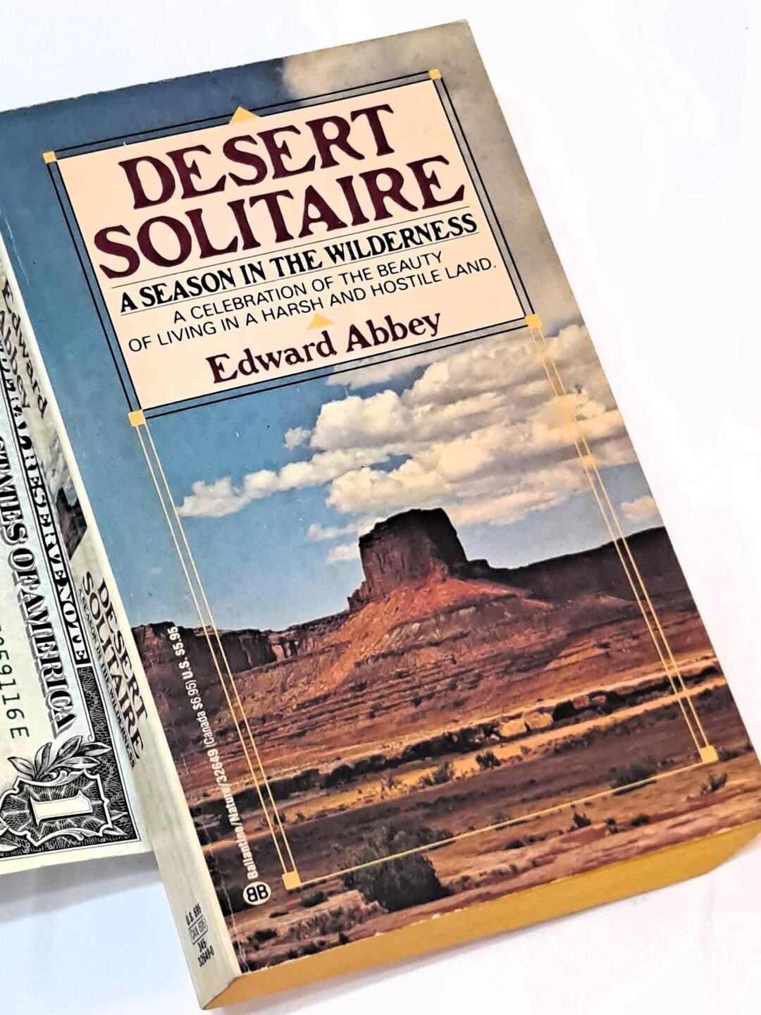 DESERT SOLITAIRE: A Season in the Wilderness by Edward Abbey 1968 MMPB ...