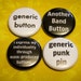 Generic Button 4 Pack 1 Inch Pin Back or Magnet Back Buttons | Etsy