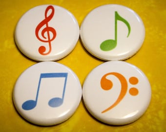 Generic Button 4 Pack 1 Inch Pin Back or Magnet Back Buttons | Etsy
