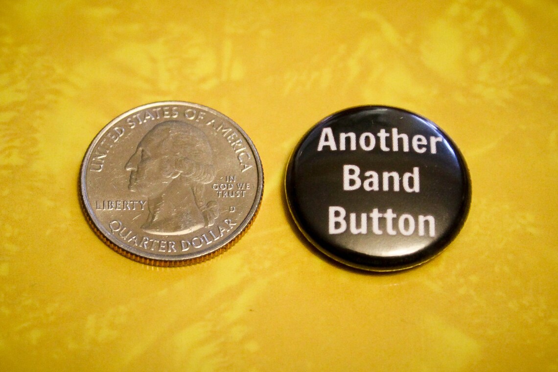 Generic Button 4 Pack - 1 Inch Pin Back or Magnet Back Buttons - Etsy