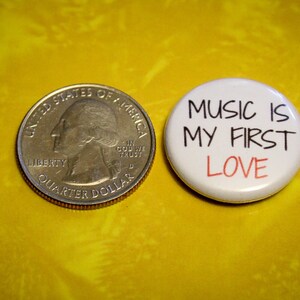 Music Lover 4 Pack - 1 Inch Pin Back or Magnet Back Buttons - Etsy
