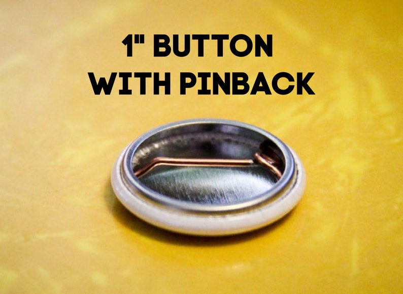 Generic Button 4 Pack - 1 Inch Pin Back or Magnet Back Buttons - Etsy