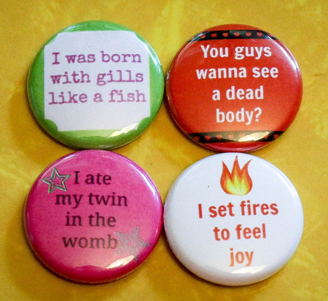 PP Lilly Set of 1" Pinback Buttons or Magnets - Etsy