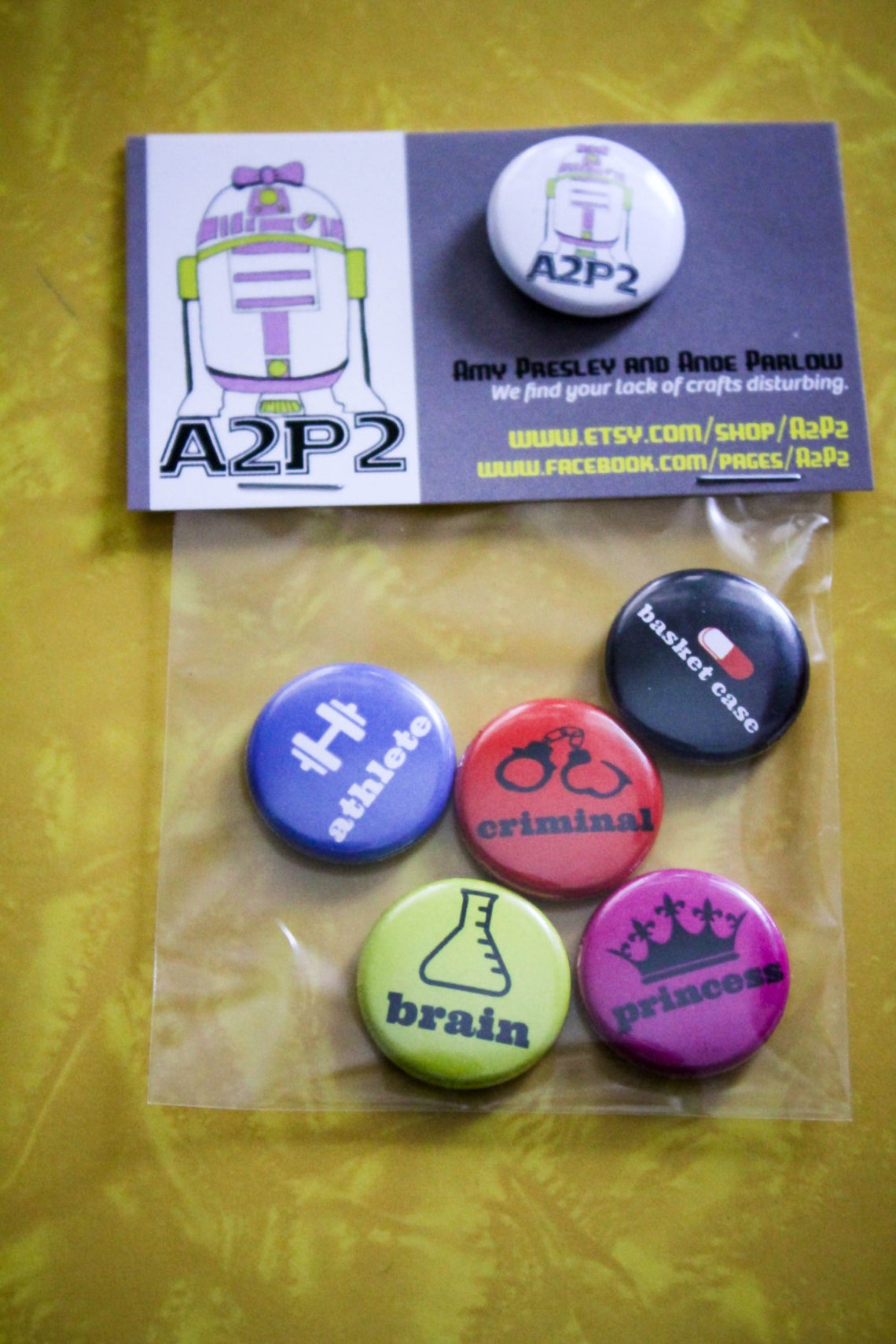 Breakfast (labels) Set of 5 - 1" Pinback Buttons - Etsy