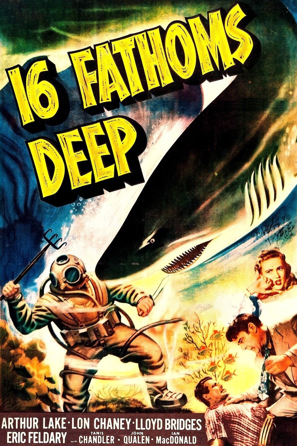 16 Fathoms Deep 1948 Lloyd Bridges - Etsy