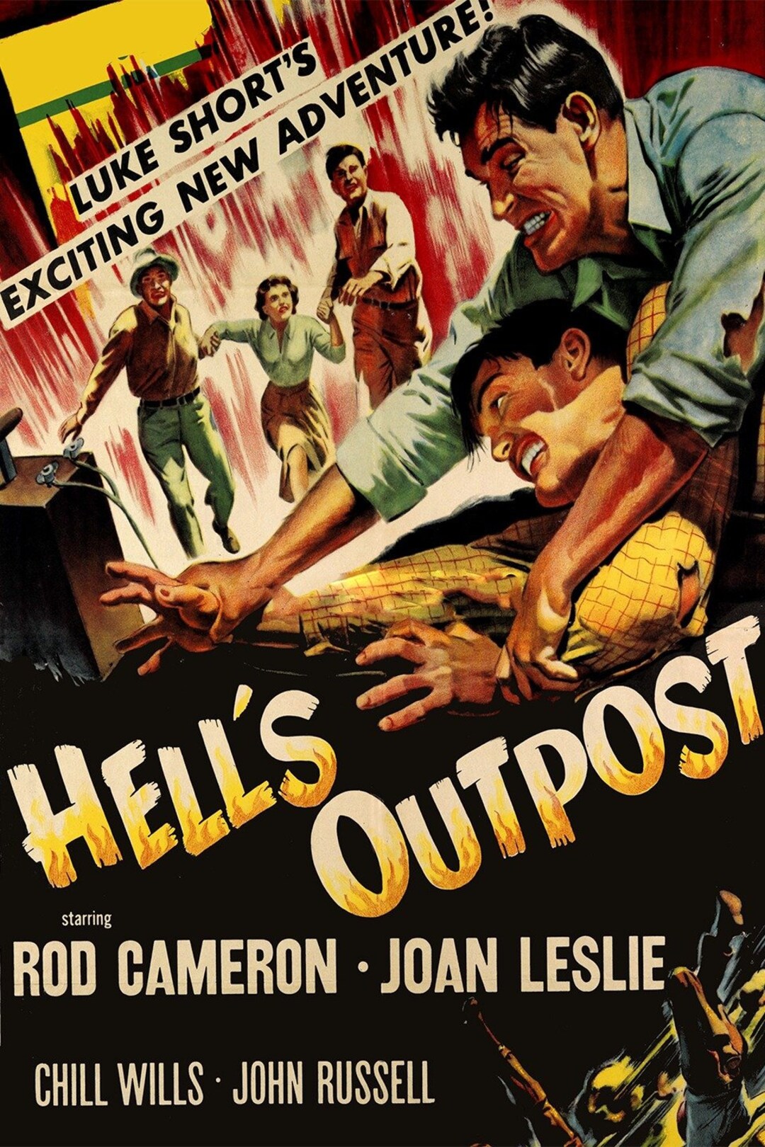 Hell's Outpost 1954 Rod Cameron - Etsy