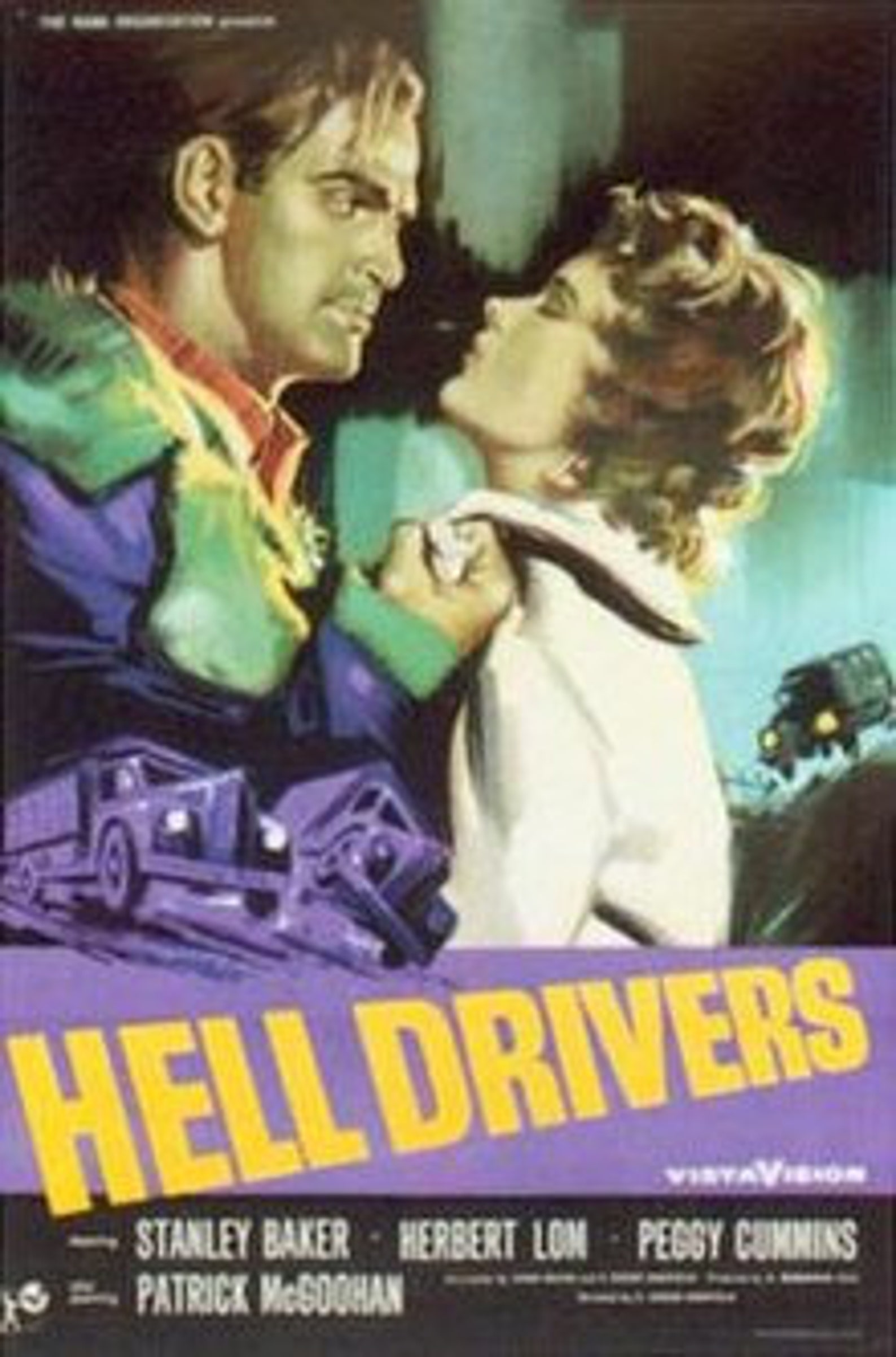 Hell Drivers 1957 Stanley Baker / Sean Connery - Etsy